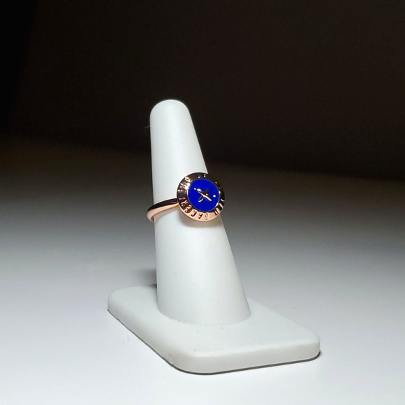 Ted Baker | Jewelry | Ted Baker Navy Blue And Rose Gold Ester Enamel ...
